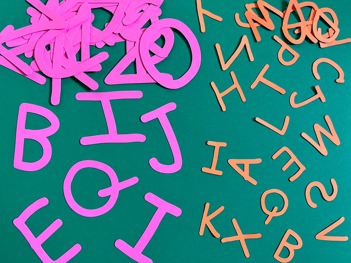 4_lettering / Numbers /fancy/ Customize / Die Cut / Cardstock / Banner ...