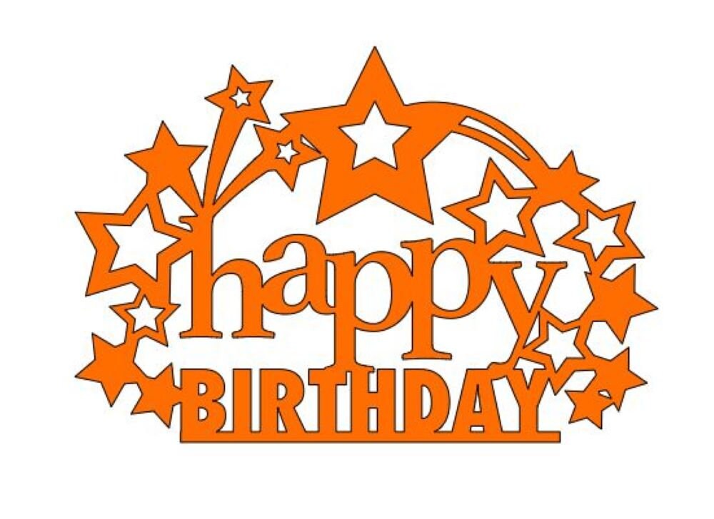 204_customized Cake Topper/personalized Cake Topper/custom Happy ...