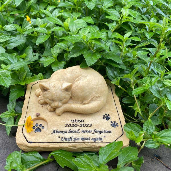 Cat Tombstone - Etsy