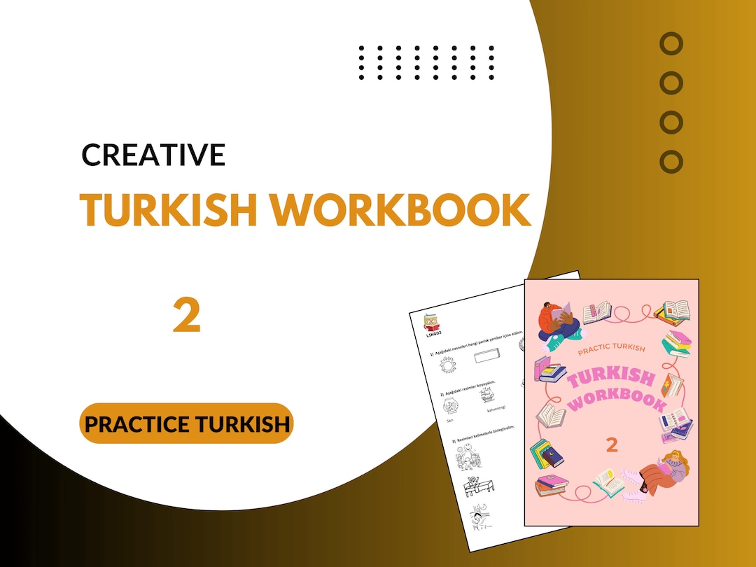 Printable Turkish Practice Quizzes Workbook 2. - Etsy