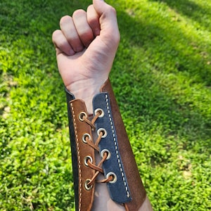 Leather Vambrace PDF Pattern for Cosplay, LARP, RPG - Etsy