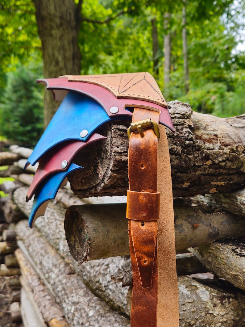 Leather Pauldron PDF Pattern: Medieval Shoulder Armor for Cosplay ...