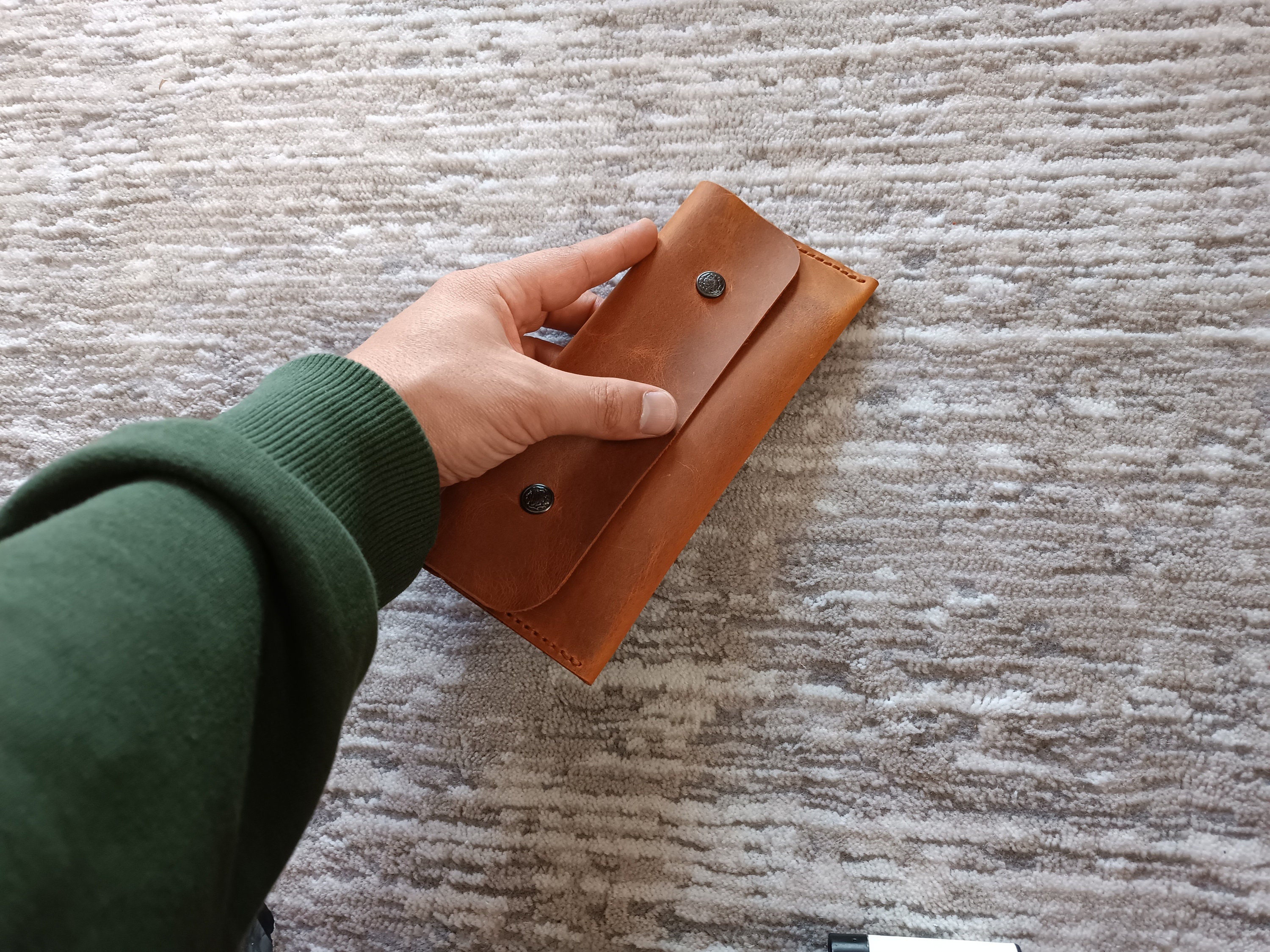 Leather Cash Wallet. Money Clip. Money Wallet. Dollar Wallet. Money ...