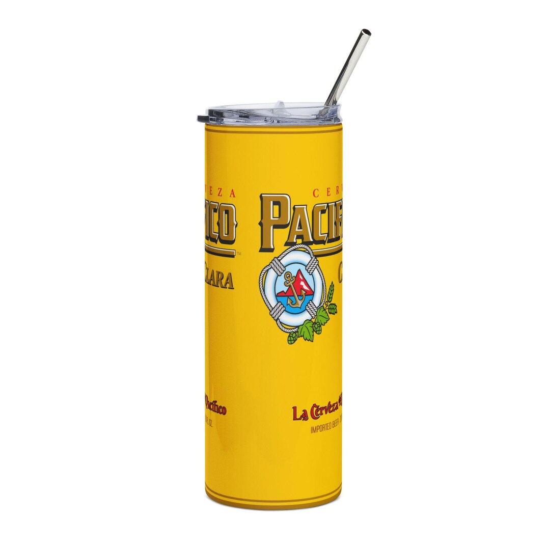 Pacifico Beer Logo Stainless Steel Tumbler 20oz - Etsy