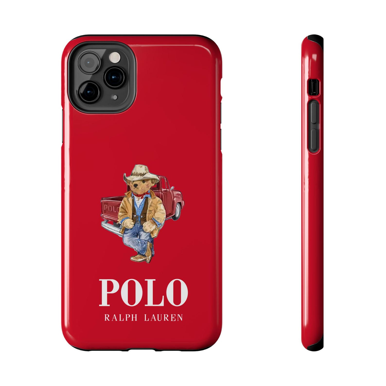 Ralph Lauren Bear Phone Case, Polo Classic Country Inspired - Tough ...