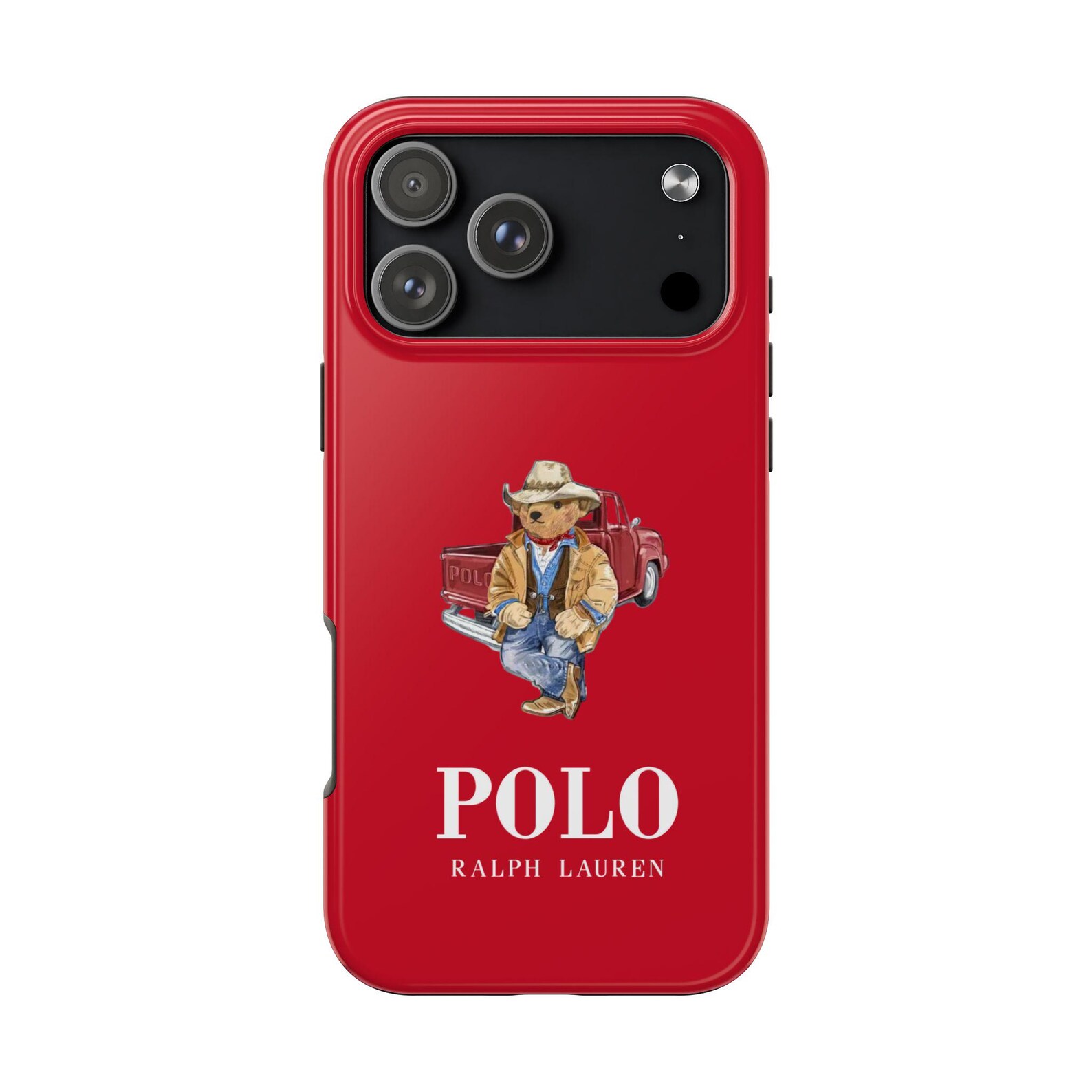 Ralph Lauren Bear Phone Case, Polo Classic Country Inspired - Tough ...