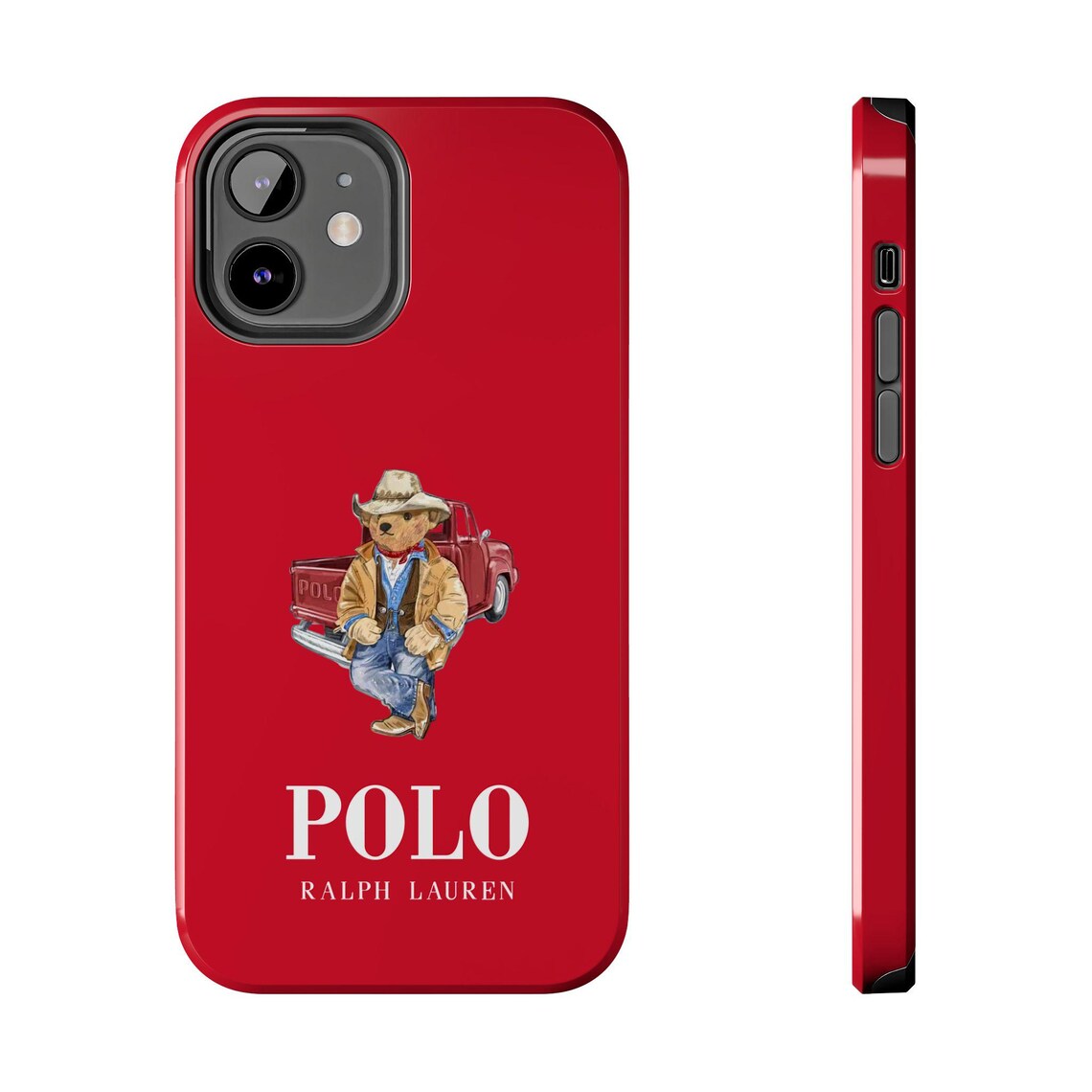 Ralph Lauren Bear Phone Case, Polo Classic Country Inspired - Tough ...