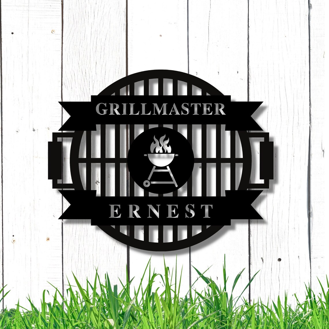 Custom Grill Sign, Fathers Day Sign, Custom Metal Sign, Sign for Dad, Man Cave Sign, Grillmaster ...