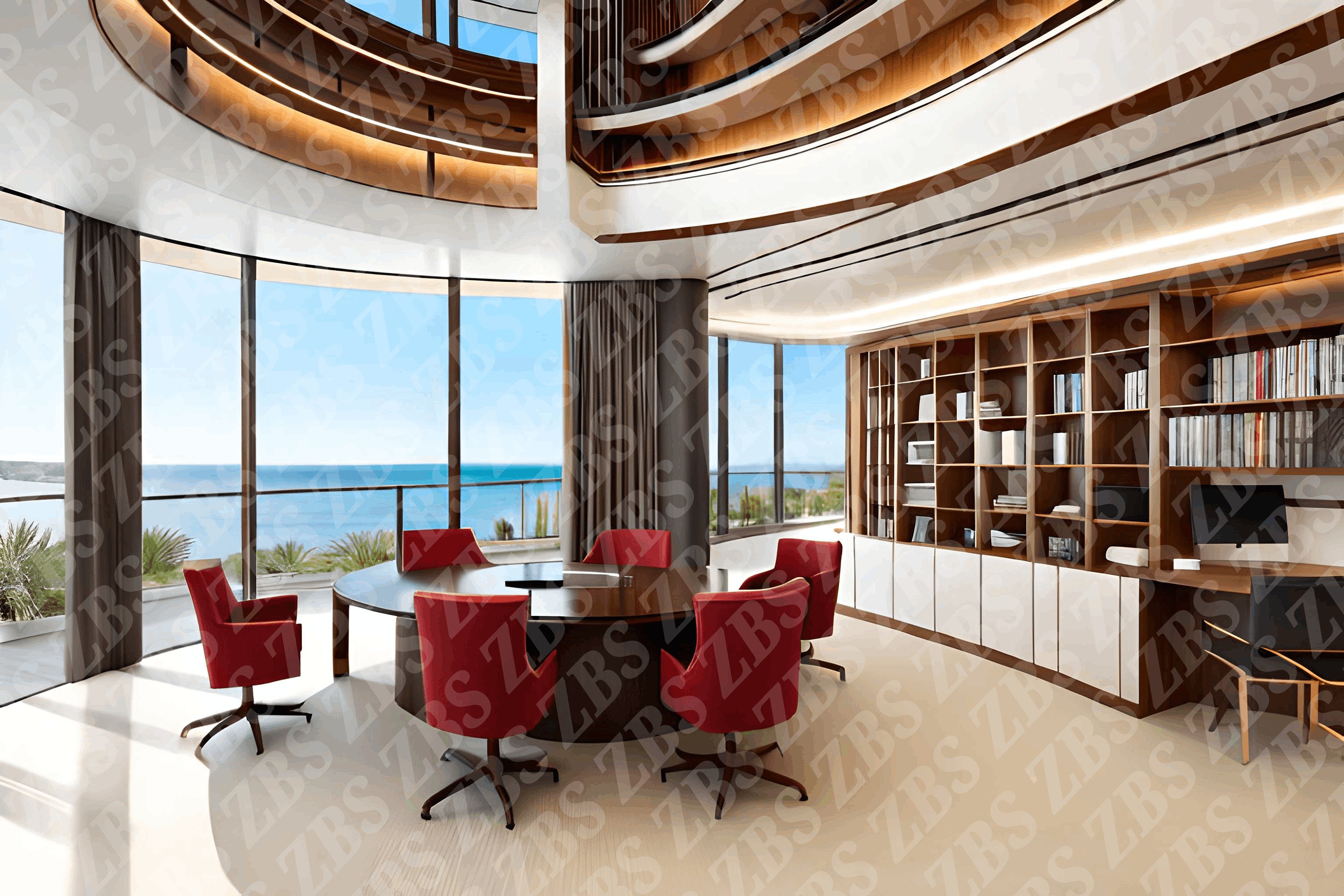 Modern Office Backgrounds, Virtual Meeting Backgrounds Bundle of 8 for Zoom, Microsoft Teams ...