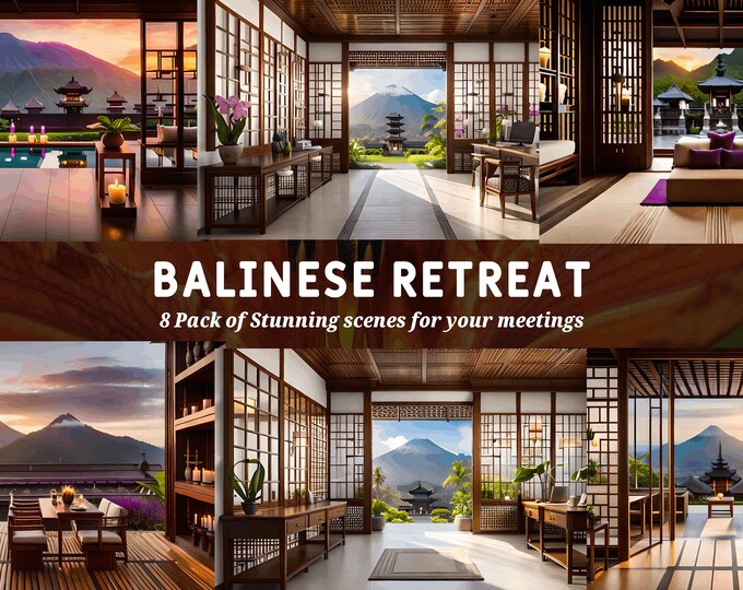 Zoom Background Yoga Retreat Wellness Retreat Weekend Spa Retreat Zoom ...