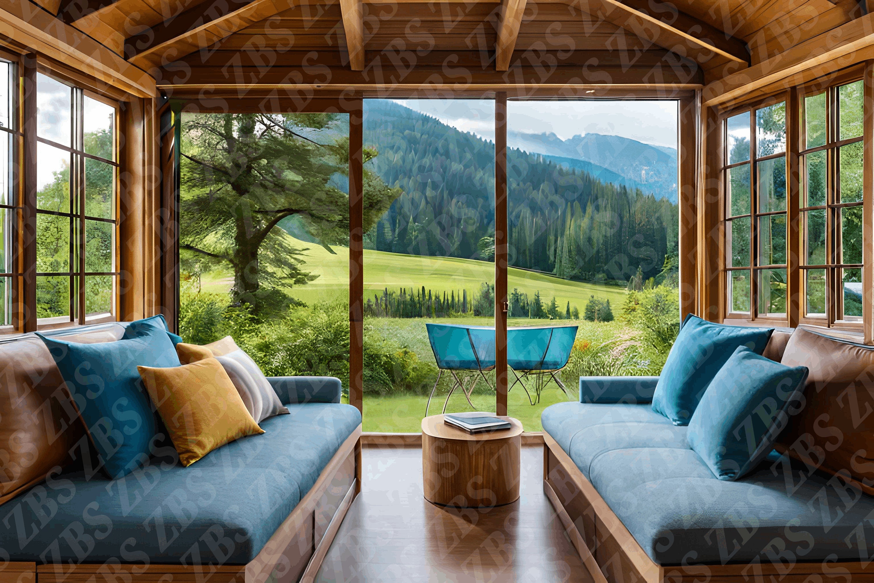 Virtual Meeting Backgrounds Bundle of 8 for Zoom, Microsoft Teams ...