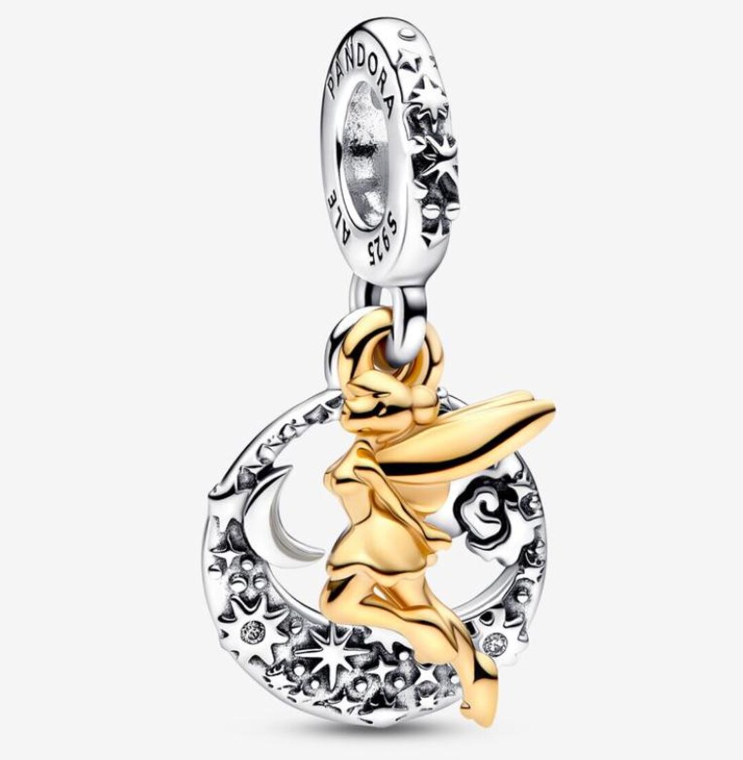 PANDORA Tinker Bell Celestial Night Dangle Charm - Etsy