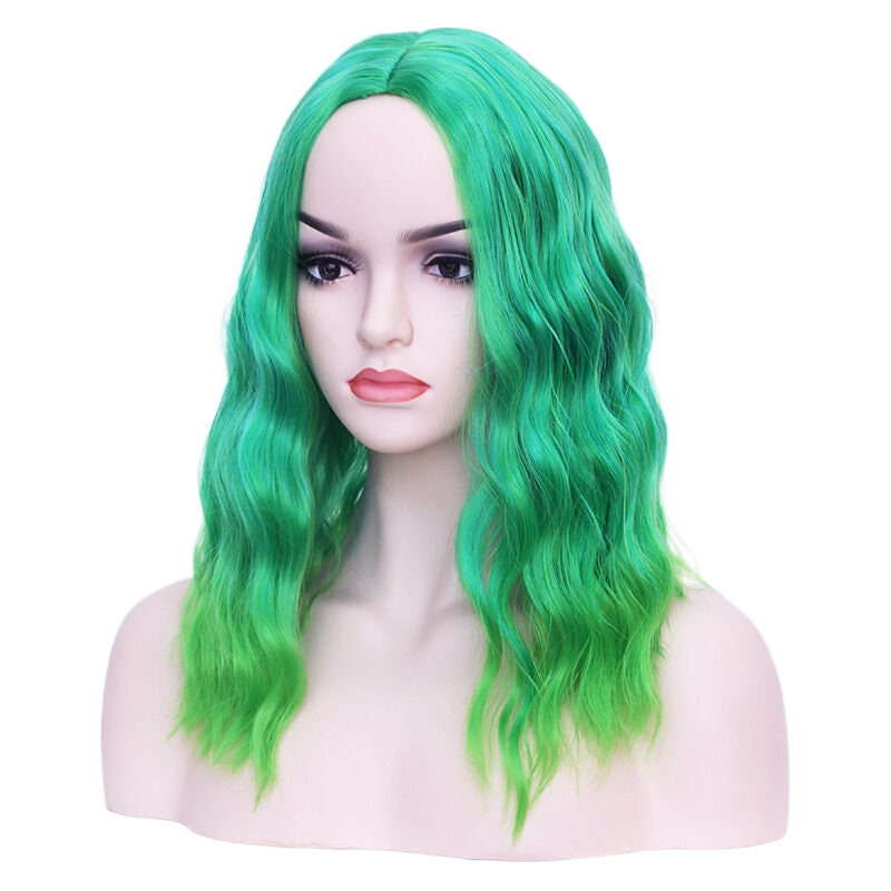 Women's Curly Scalp Full Head Cap Hair Wig With Realistic - Etsy