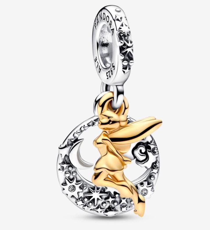 PANDORA Tinker Bell Celestial Night Dangle Charm - Etsy