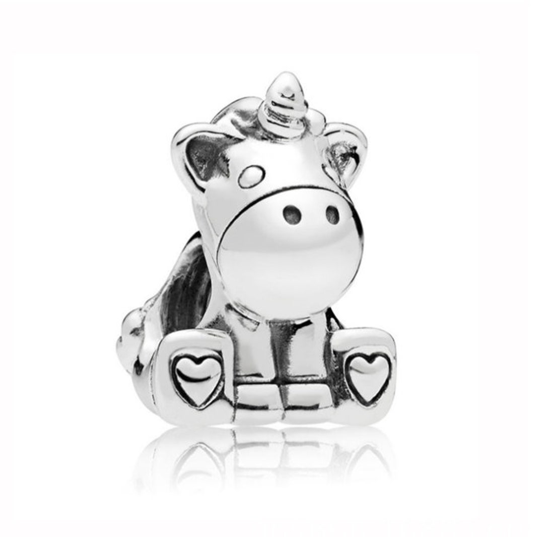 Pandora Bruno the Unicorn Charm - Etsy