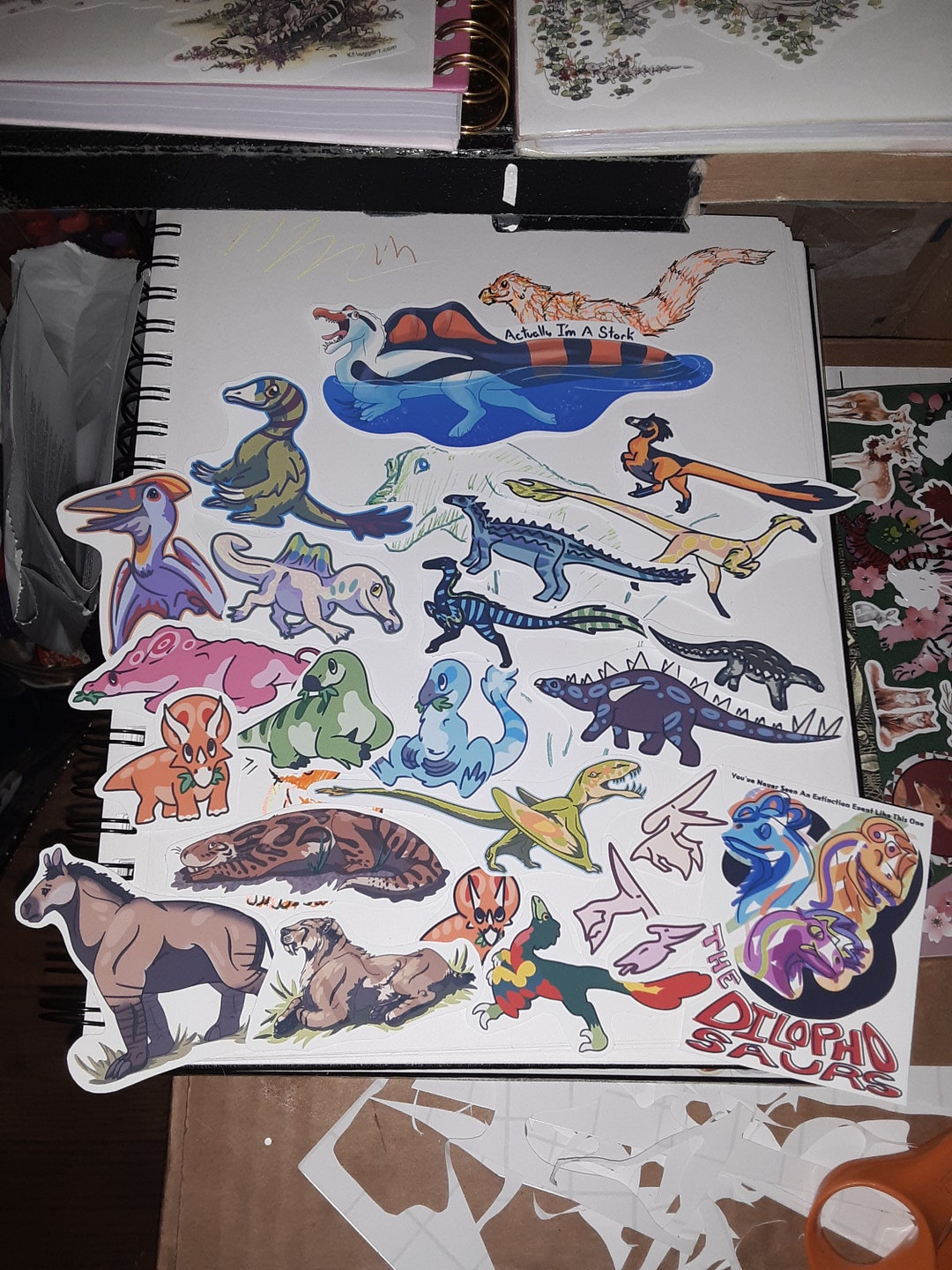 Extinct Stickers - Etsy