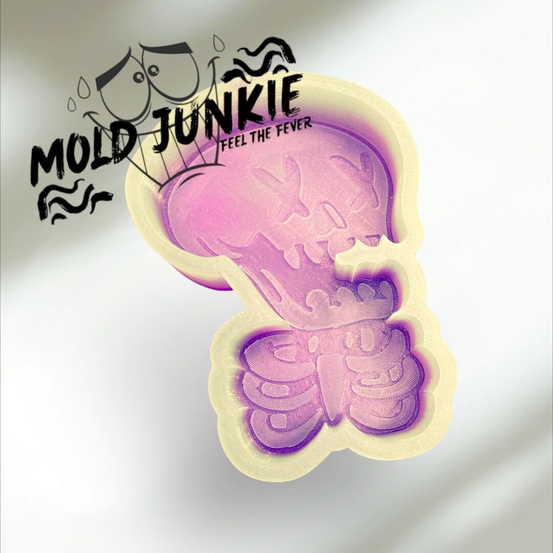 Mr. Spooks Silicone Mold- Silicone Mold, Soap Molds, Food Molds, Baking ...