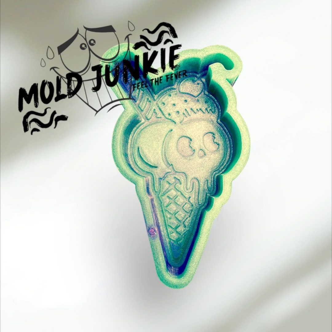 Haunted Ice Cream Silicone Mold - Etsy