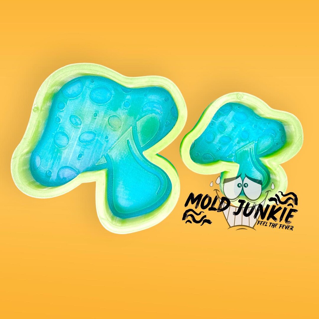 Mushroom Dot Silicone Mold - Silicone Mold, Soap Molds, Food Molds ...