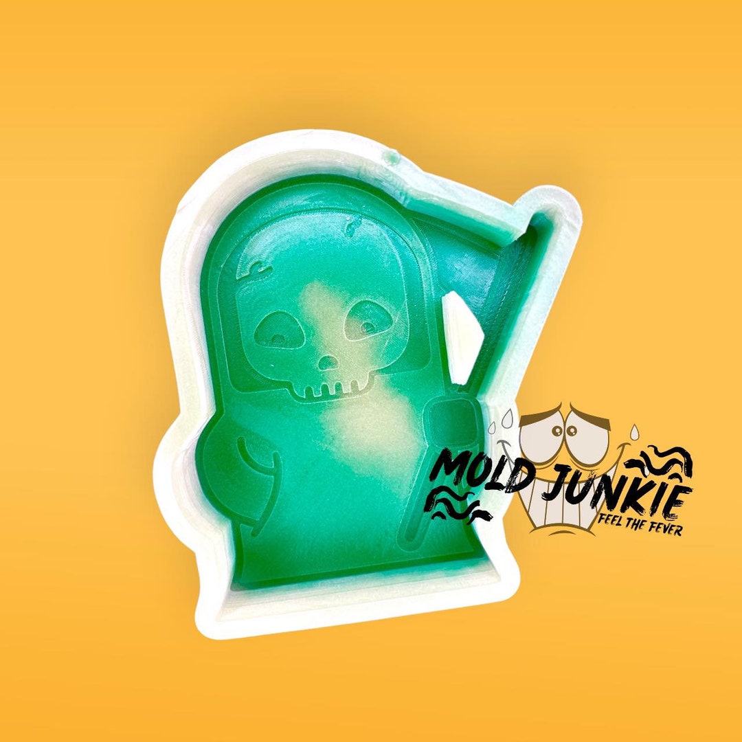 Little Grim Silicone Mold- Silicone Mold, Soap Molds, Food Molds ...