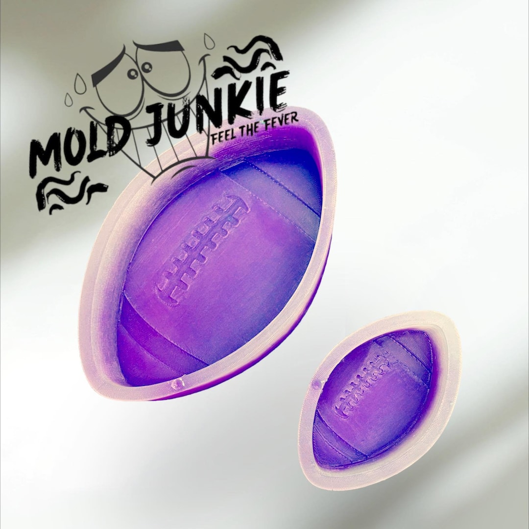 Simple Football Silicone Mold - Etsy