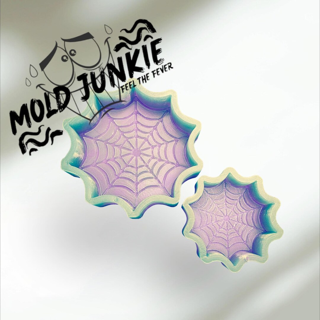 Spider Web Silicone Mold-silicone Mold, Soap Molds, Food Molds, Baking ...