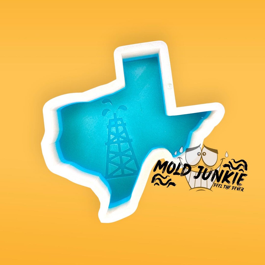 Texas Oil Silicone Mold - Silicone Mold, Soap Molds, Food Molds, Baking ...
