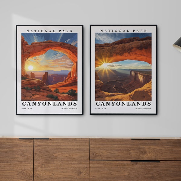 Canyonlands National Park Wall Art - Etsy