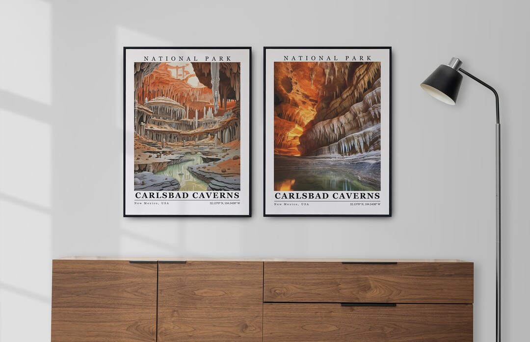Carlsbad Caverns National Park Wall Art Digital Download Custom Prints ...