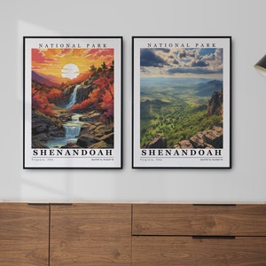 Shenandoah National Park Wall Art Digital Download Custom Prints ...