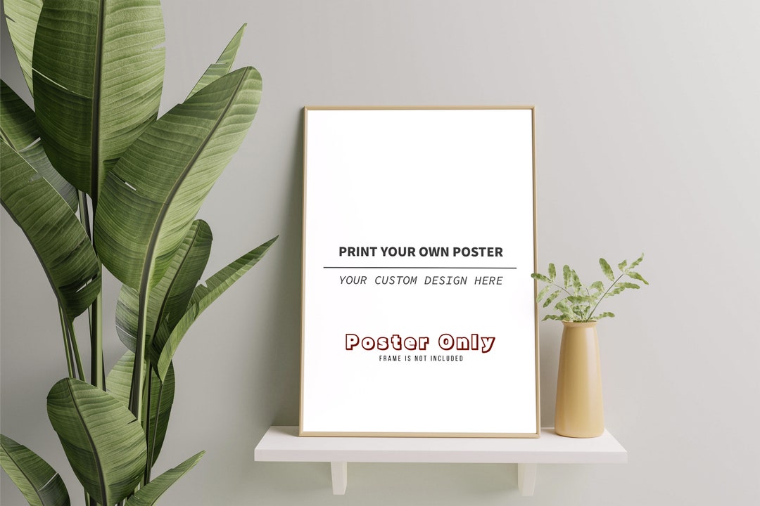 Custom Prints, Printed Wall Art, Printed and Shipped, Personalized Art ...