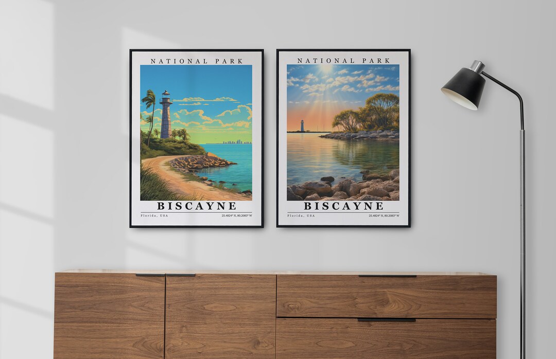Biscayne National Park Wall Art Digital Download Custom Prints Biscayne ...