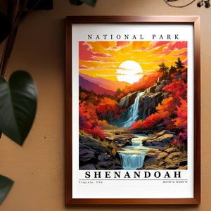 Shenandoah National Park Wall Art Digital Download Custom Prints ...