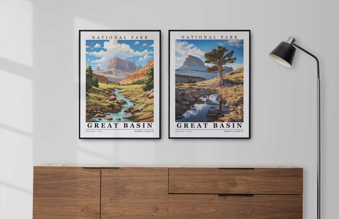 Great Basin National Park Wall Art Digital Download Custom Prints Great ...