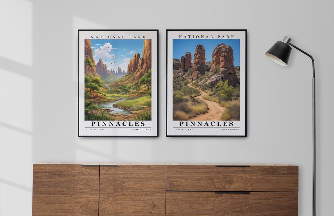 Pinnacles National Park Wall Art Digital Download Custom Prints ...
