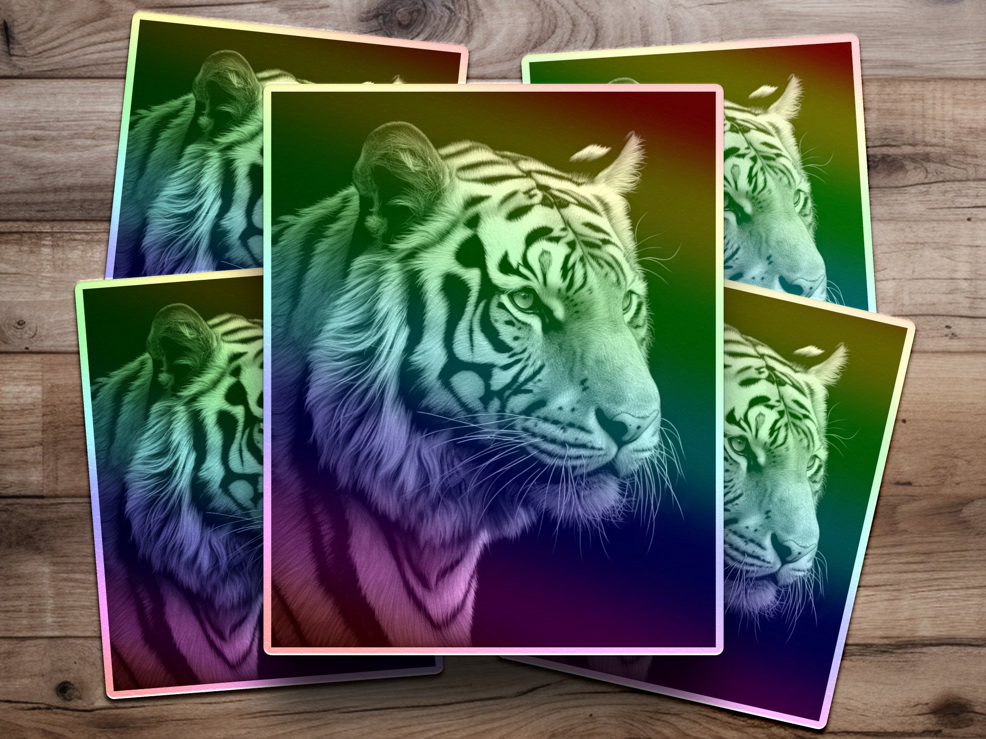 Black and White Tiger Printable Art Tiger Print Download - Etsy