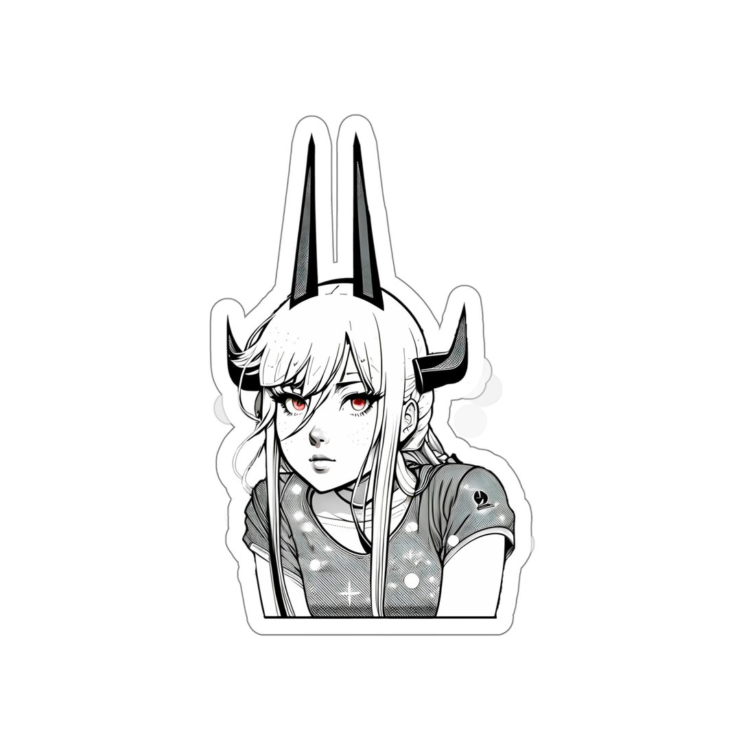 Power Chainsaw Man Sticker - Etsy