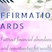 Watercolor Affirmation Cards Set - Bundle 8, Printable Affirmation ...
