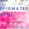Watercolor Affirmation Cards Set - Bundle 8, Printable Affirmation ...