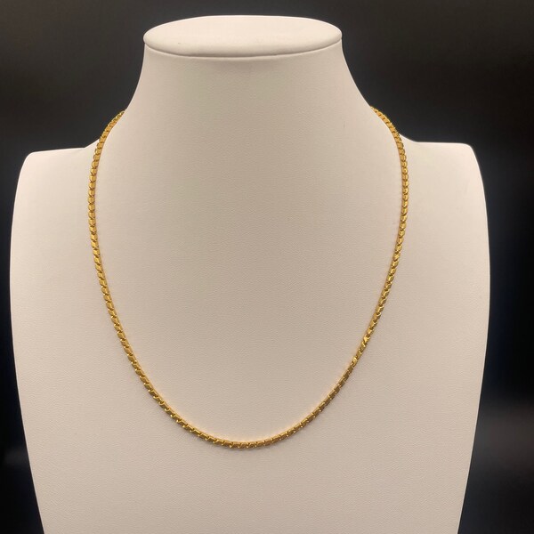 24k Gold Chain - Etsy