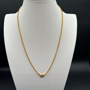 24K .9999 Yellow Gold Thai Baht Diamond Shape Link Chain - Etsy