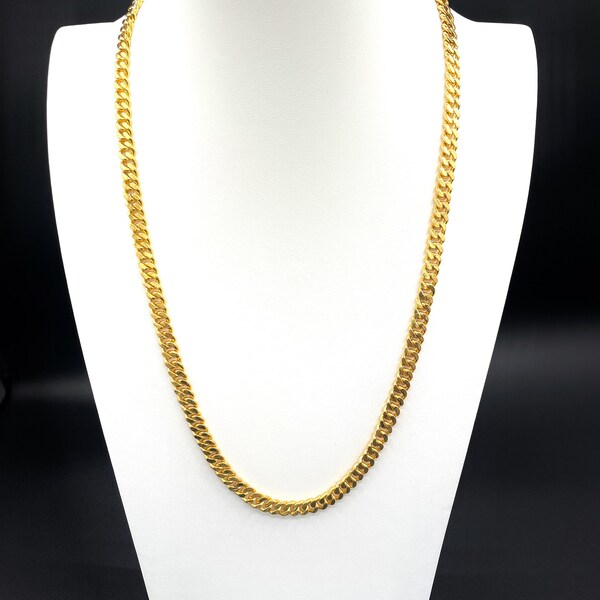 24k Gold Chain - Etsy