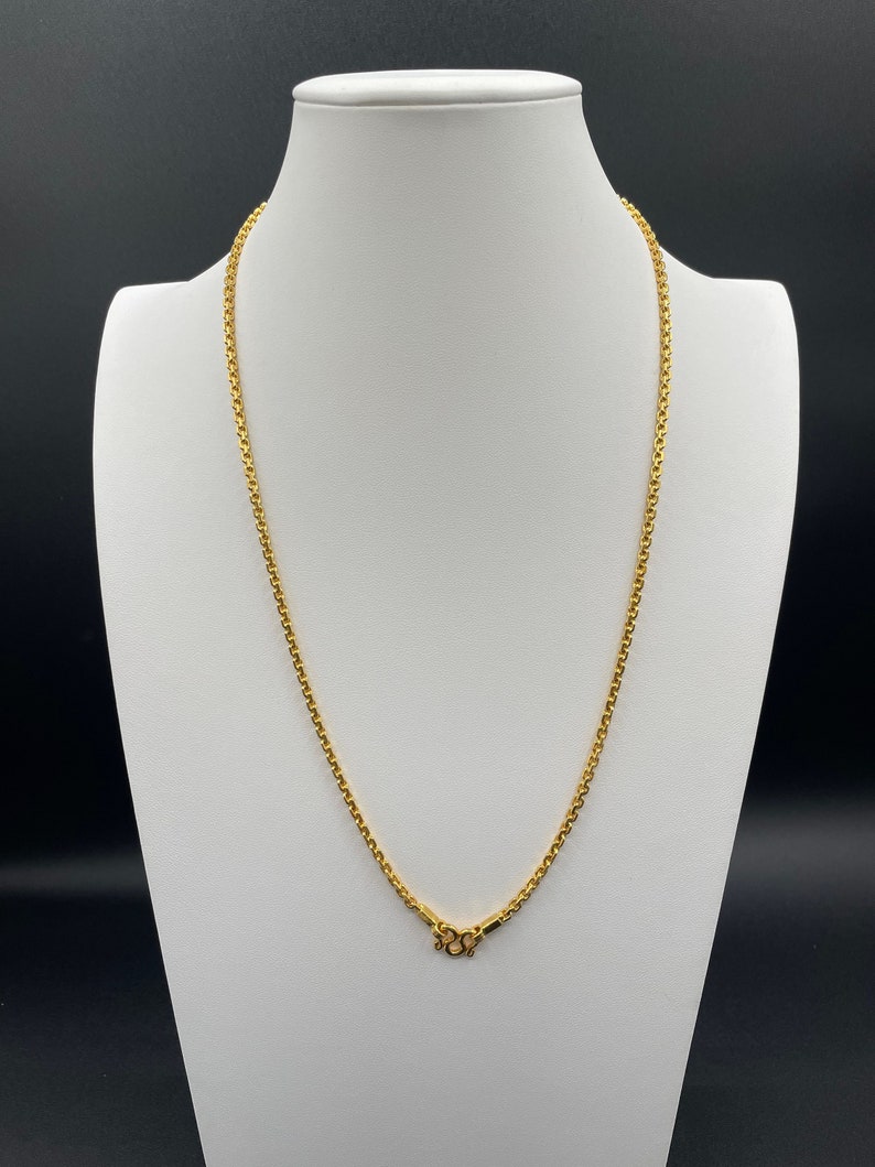 24K Thai Baht Yellow Gold Chain Link - Etsy