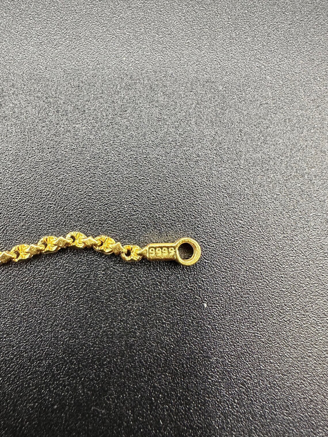 24K .9999 Yellow Gold Thai Baht Diamond Shape Link Chain - Etsy