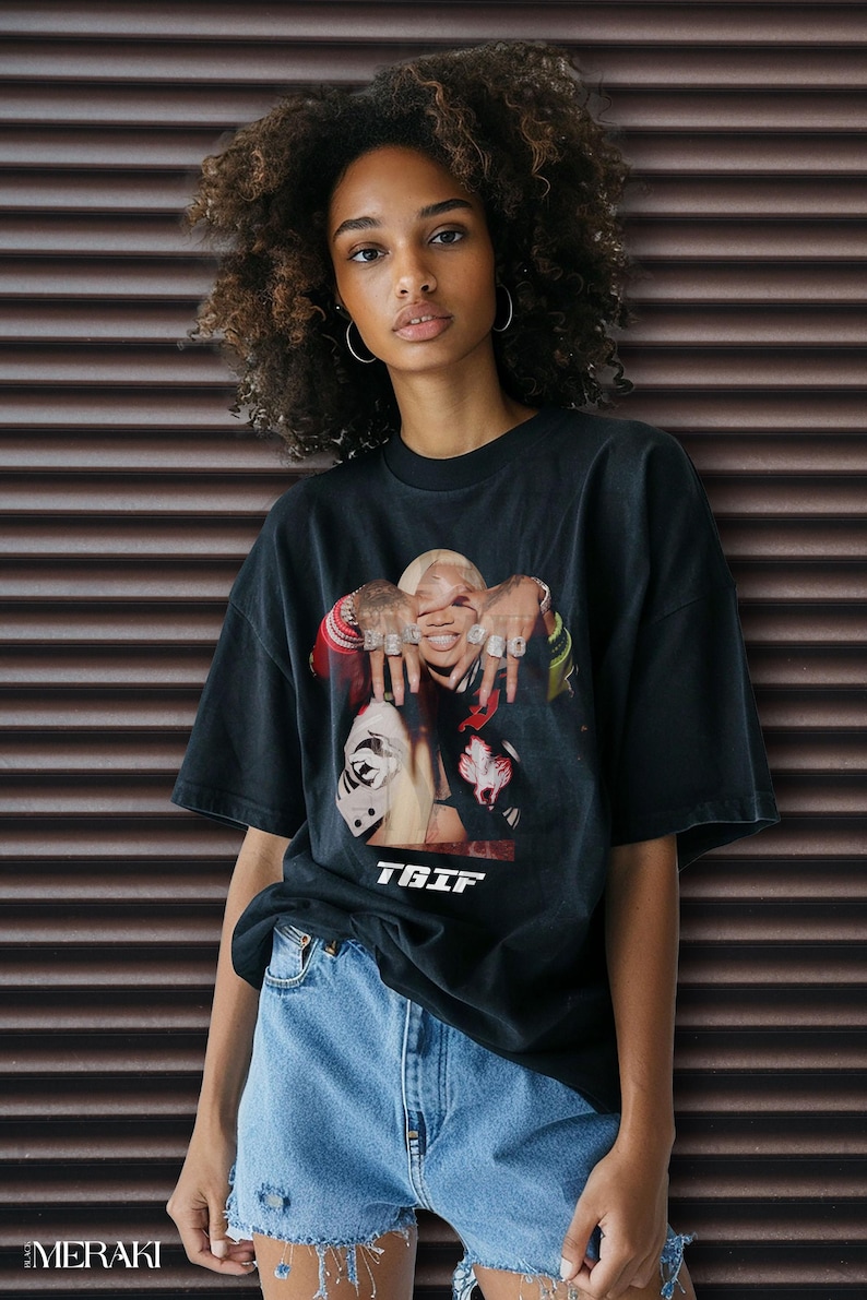 Glorilla TGIF - Big Glo - Graphic T-shirt - Hip Hop Music Merch - Etsy