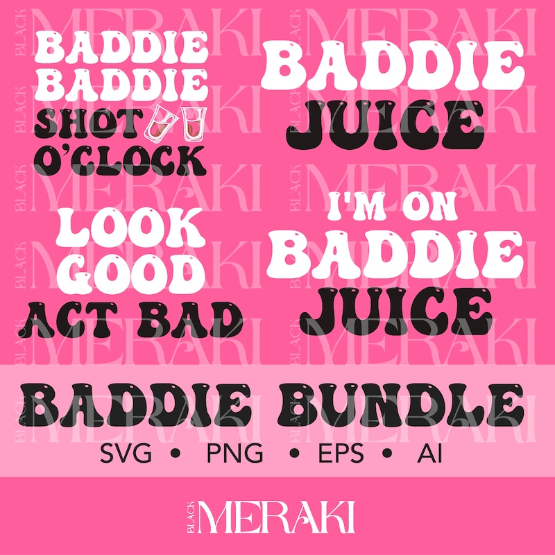 Baddie Shot O Clock - Etsy