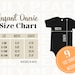Bella Canvas 100b Size Chart, 100b Size Chart, Bella Canvas Onesie Size ...