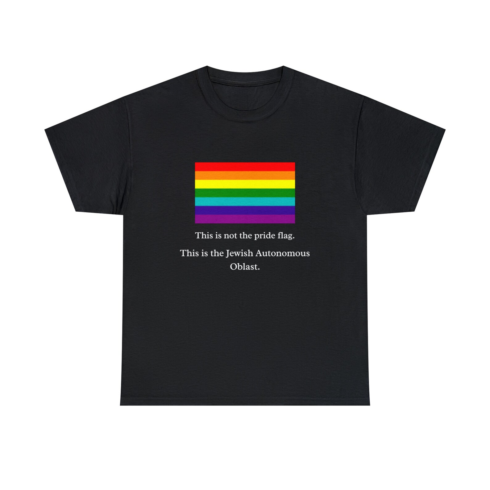 This is Not the Pride Flag, This is the Jewish Autonomous Oblast. Funny ...