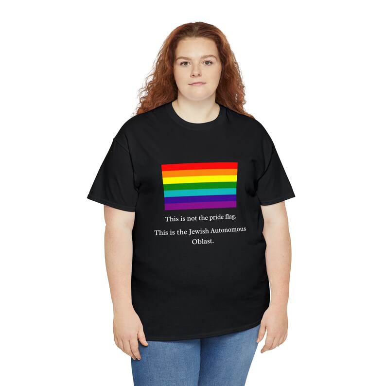 This is Not the Pride Flag, This is the Jewish Autonomous Oblast. Funny ...