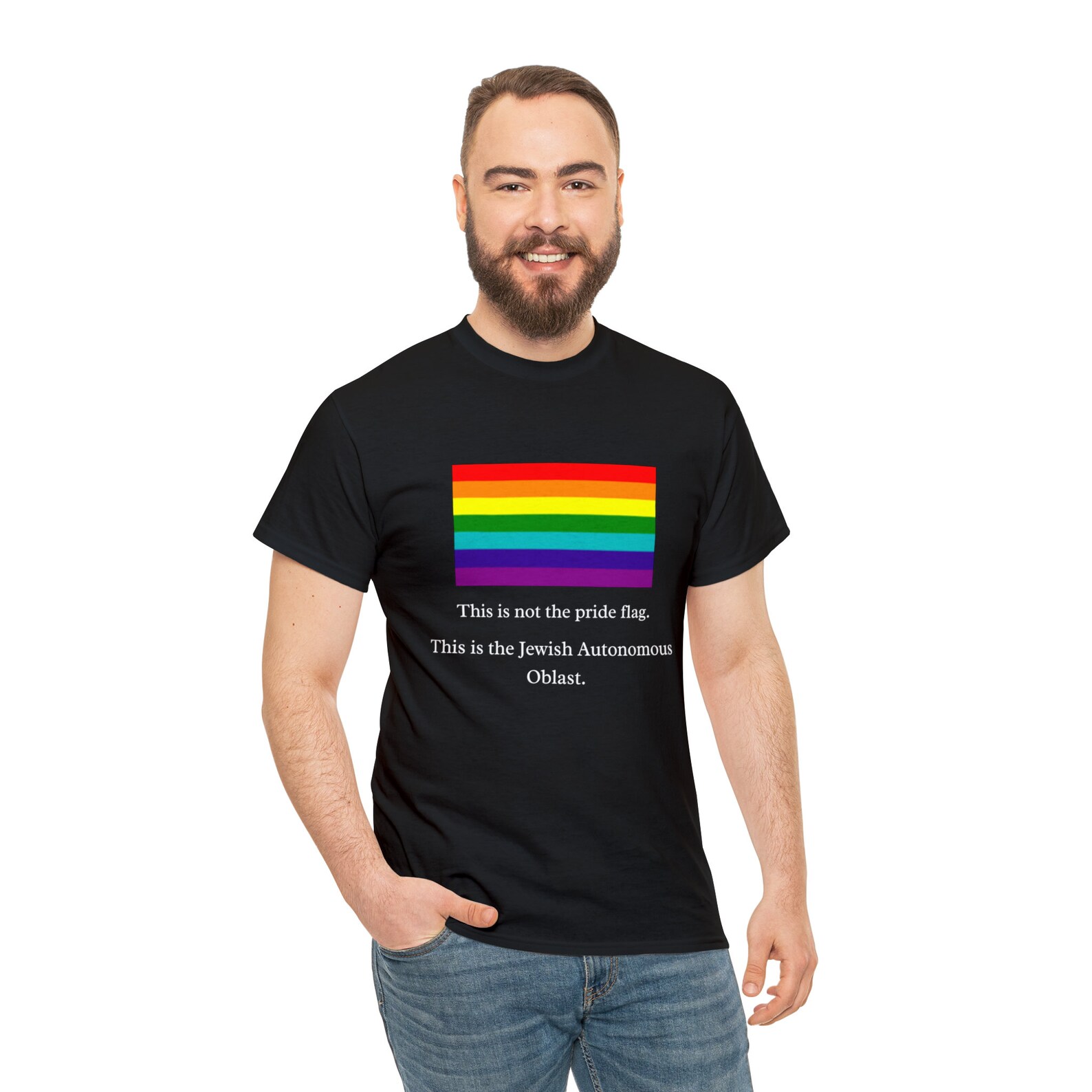 This is Not the Pride Flag, This is the Jewish Autonomous Oblast. Funny ...
